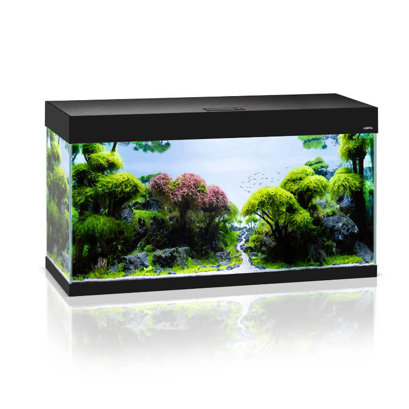 Aquael akvarij Optiset črn - 200L – Spletna trgovina Mr.Pet